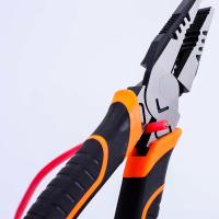 China 8inch High Leverage Combination Pliers DIN ANSI Combination Hand Tools for sale