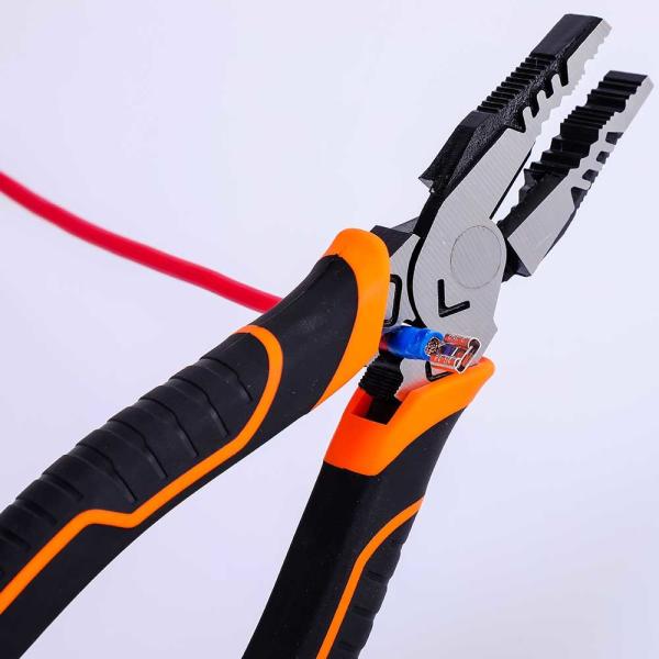 Quality 9inch Industrial Laser Wire Stripping Hardened Cutting Combination Cutting Plier for sale