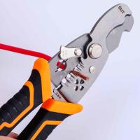 China 185mm Cable Wire Stripper 8 In 1 Multifunction Wire Insulation Stripper for sale