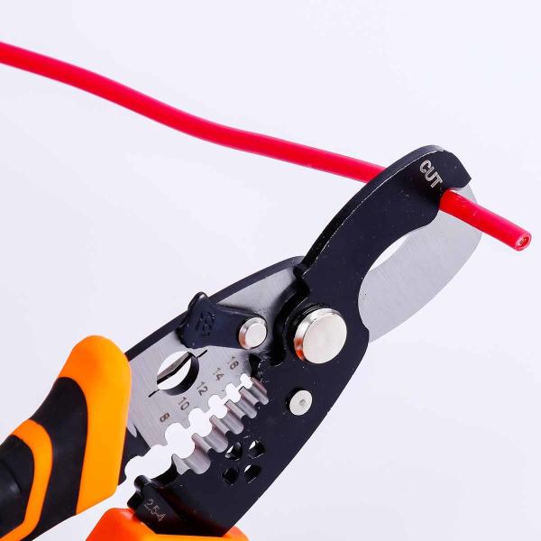 Quality 185mm Cable Quick Wire Strippers 7 In 1 Multifunction Cable Wire Cutters for sale