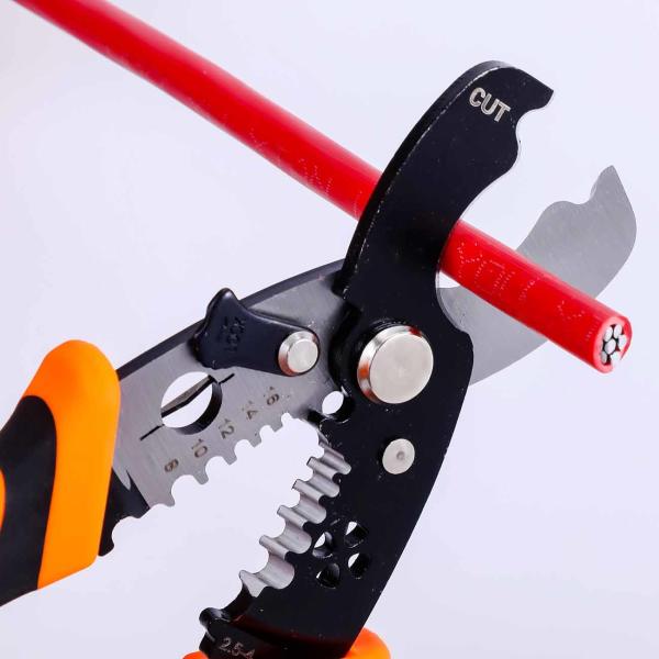 Quality 185mm Cable Quick Wire Strippers 7 In 1 Multifunction Cable Wire Cutters for sale