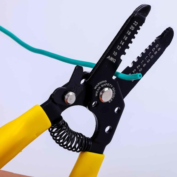 Quality 100g 16cm Armoured Cable Stripper Professional Wire Stripping Tool HRC52 for sale