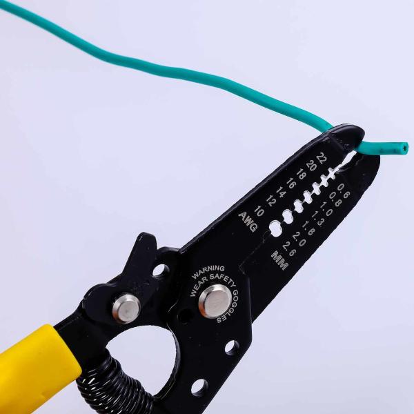 Quality 100g 16cm Armoured Cable Stripper Professional Wire Stripping Tool HRC52 for sale