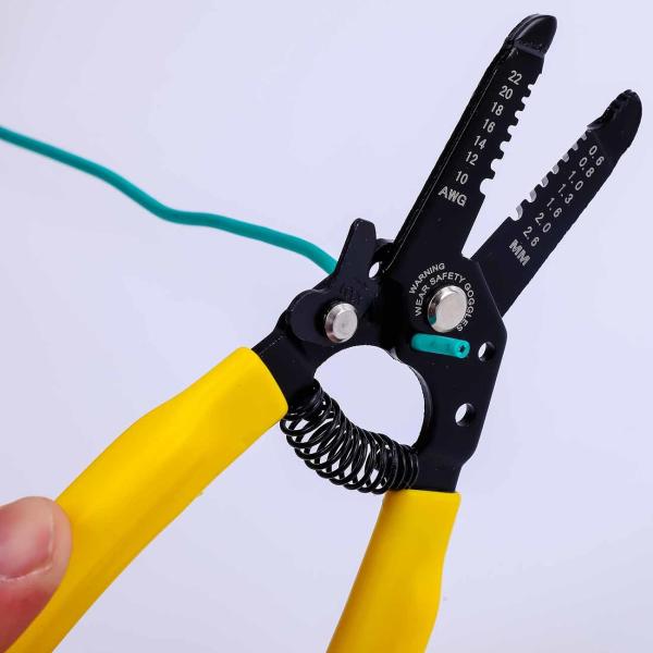 Quality 100g 16cm Armoured Cable Stripper Professional Wire Stripping Tool HRC52 for sale