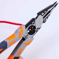 China Multifunctional 230mm Internal Snap Ring Pliers C Ring Lock Ring Pliers for sale