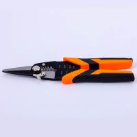 China 219mm Precision Cutting Combination Shears Opening Locking Spring Loaded Wire Cutters for sale