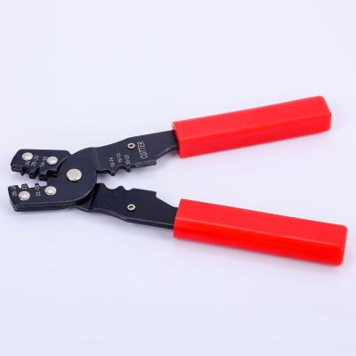 China 65Mn Soft Grip Handle Crimping Plies Wide Range Cable Crimping Tool HRC52 for sale