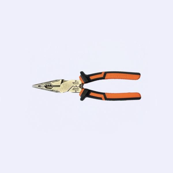 Quality 204mm Bending Long Thin Pliers Nickle Plated High Leverage Pliers for sale