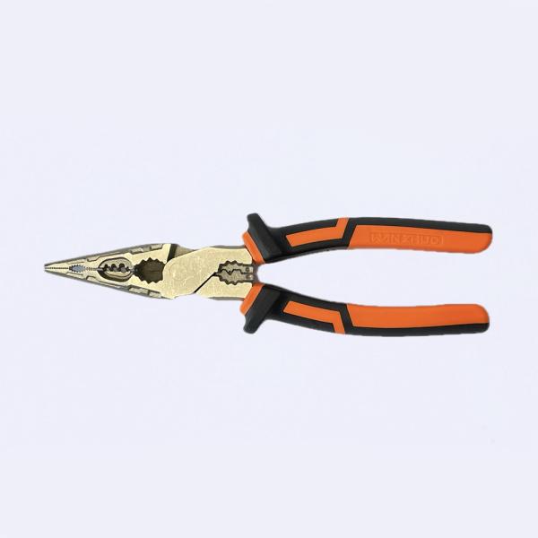 Quality 204mm Bending Long Thin Pliers Nickle Plated High Leverage Pliers for sale