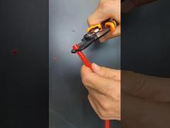 Multifunctionele Kabelscherm met krimptand Makkelijk kabelscherm elektrische krimp