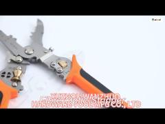 7 functies in 1 draadstrippers Clamping Stripping Snijden Winding Crimping