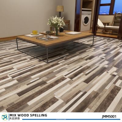 Κίνα Fire Proof SPC Click Mixed Spelling Wood Flooring Plank 7inches X 48 Inches προς πώληση
