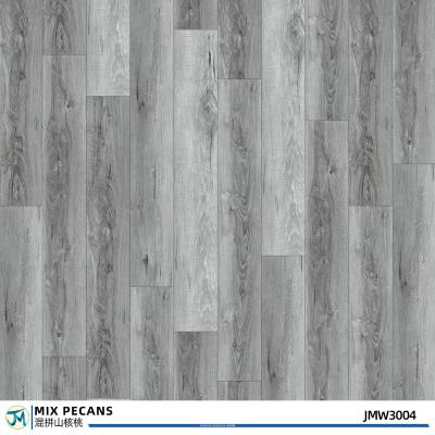Cina PVC autoadesivo naturale legno di noce pavimentazione tavola 6 pollici x 36 pollici in vendita
