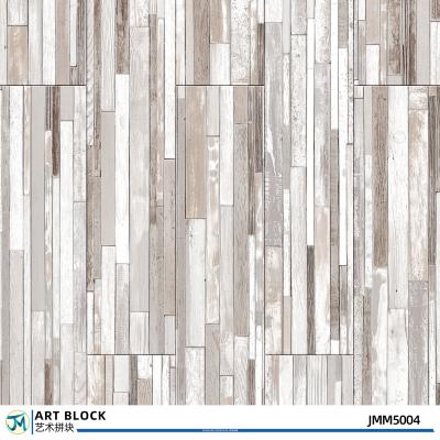 Cina Wood Look Self Stick Flooring Tiles 6 Inches in vendita