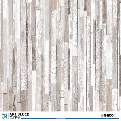 Cina Wood Look Self Stick Flooring Tiles 6 Inches in vendita