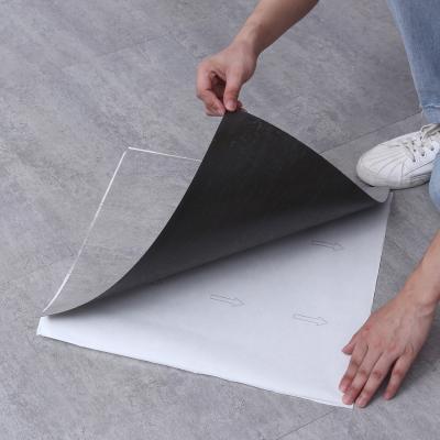 Cina Bianco PVC autoadesivo Marmo Pietra Piastra Quadrata Piastrella 12 Quot X12 Quot 1,2 mm in vendita