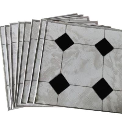 中国 自粘着式浴室床タイル 18x18 30x30 販売のため