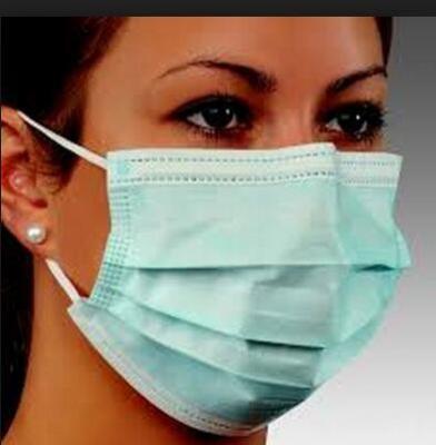 China Disposable Nonwoven 3-ply Surgical Medical Face Mask with Ties or Earloop/ Doctor Surgical for sale