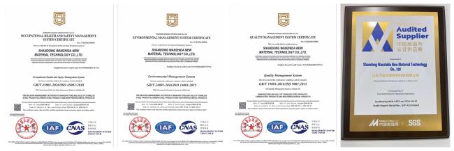 Quality certification