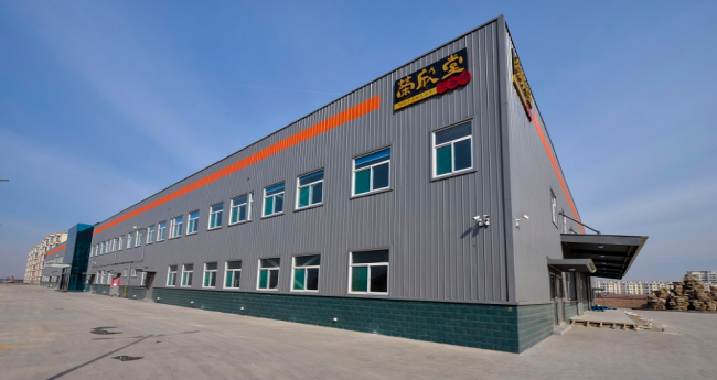 Prefabricated steel structure building exterior