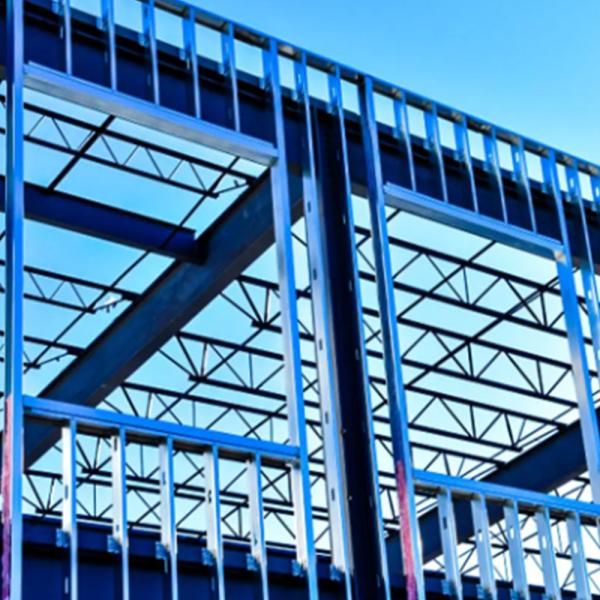 Quality Custom Length Prefabricated Building Factories Fast Build Car 4s Hall Steel for sale