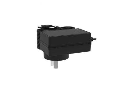 China 36W Max Power Adapter 15V 2.4A, 48V 0.75A for Portable Monitors and PoE Network Devices for sale