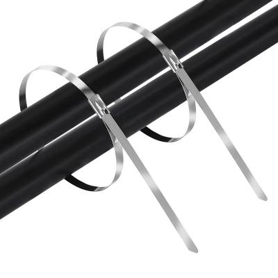 Cina High Temperature Resistance 304 316 Steel Cable Ties Self Locking in vendita