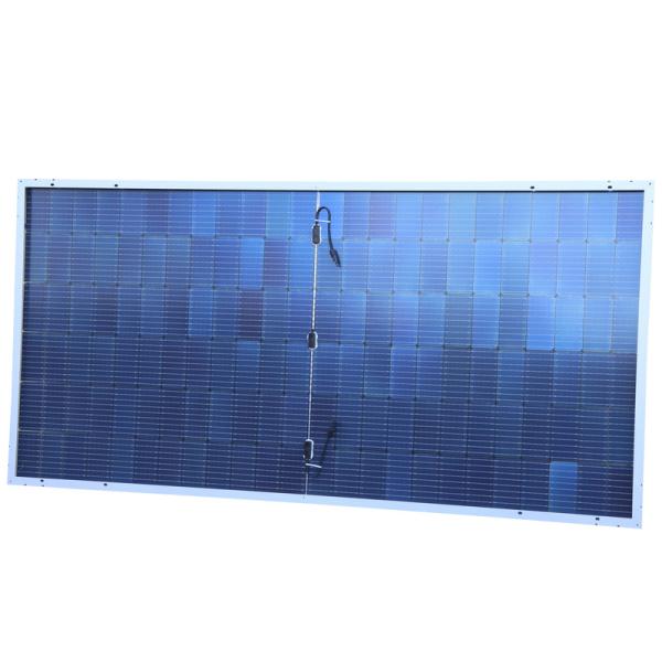 Quality Energy Saving Monocrystalline Transparent Solar Cells 72 Cell M10 182mm*91mm for sale