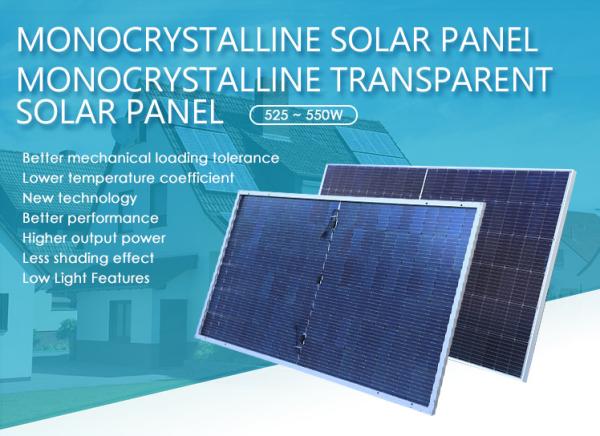 Quality High Efficiency Energy Solar Power System Panel Monocrystalline Energy Saving for sale