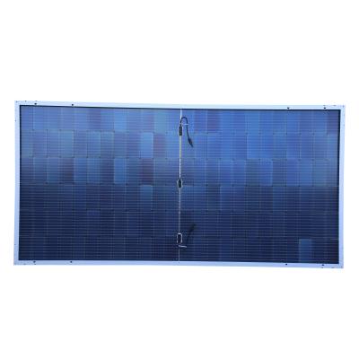 China Oem TUV Certification Off Grid System Fully Transparent Solar Cell 550w for sale