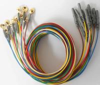 China Brain Electrode Wire TPU Medical Cable Assemblies Gold Plated for sale