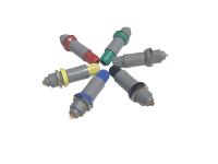 China Self Latching 1P Plastic Push Pull Connector Soldering Pin Connectors for sale