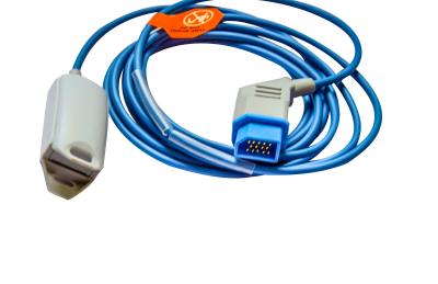 China Nihon Kohden 15 Pin Spo2 Finger Sensor Compatible Bsm 4101 Bsm 2351 for sale