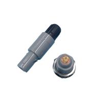 China IP50 5 Pin Round Plastic Push Pull Connector Straight Plug Connector for sale