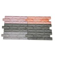 China Customized Rotational Molding Plastic Stone Wall for sale