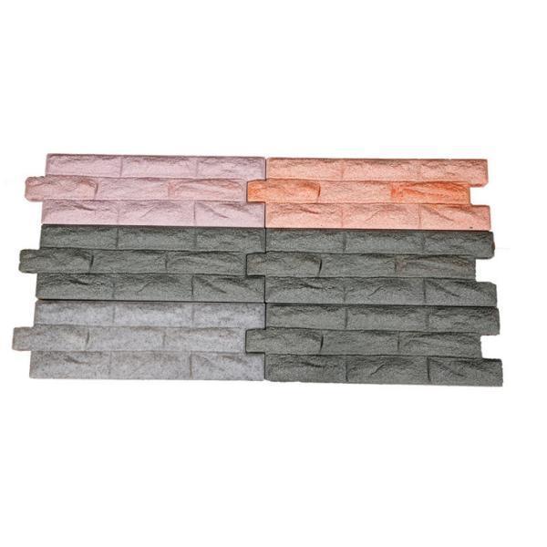 Quality Customized Rotational Molding Plastic Stone Wall for sale