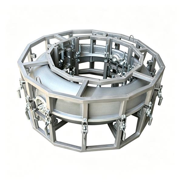 Quality Aluminum Die Casting Swing Rotational Mould, Led Swing Mould for sale