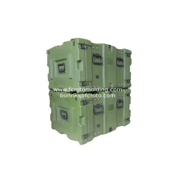 Quality Plastic Tool Case Mold For Rotational Molding, 8U Rack Case Mould for sale