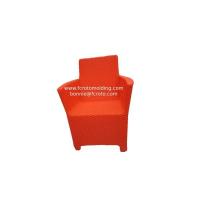 China Wooven Pattern Rotational Chair Mould for sale