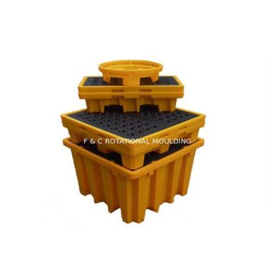 China Rotomolding Spill Containment Pallet, Rotational Molding Spill Plate for sale