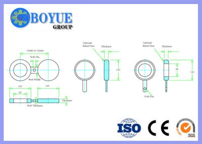 Cina UNS N08825 HA FORGIATO la flangia della vanga, classe 150 delle flange di INCOLOY 825 -2500 PN6 - PN100 in vendita