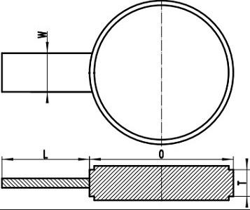 Cina Lega A182 F321 SCH140 DN15 - DN3000 della flangia ASME B16.48 della vanga della classe 150 in vendita
