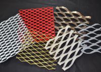 China Expanded Aluminum Wire Mesh Decoration Wall Cladding 10x20mm Hole 2m Width for sale