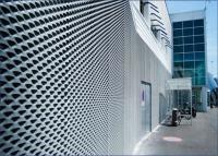 China Expanded Aluminum Wire Mesh Decoration Wall Cladding 10x20mm Hole 2m Width for sale