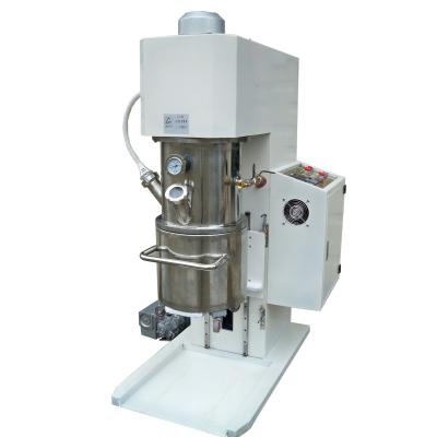 China 5L Planetary Centrifugal Vertical Mixer Machine With Vacuum Pump And Water Chiller for sale