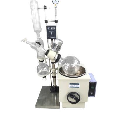 China 50 L alcohol distillation vacuum rotovap rotary evaporator with chiller price for sale