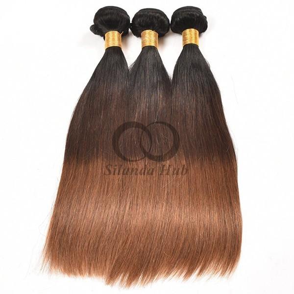Quality #T1B/4/30 Straight Remy Human Hair Bundles Sew In Weave Bundles Brazilian Bundle Deals for sale