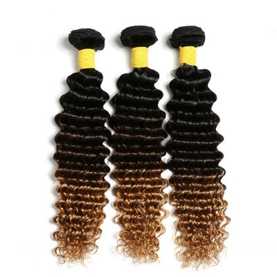 China #T1B/4/27 Deep Wave Remy Human Hair Bundles Sew In Weave Bundles Brazilian Bundle Deals for sale