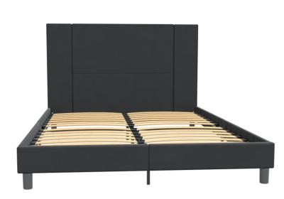 China Het Bed van fabrikantenupholstered storage platform met Tufted de Matrasstichting van het Fluweelhoofdeinde Te koop