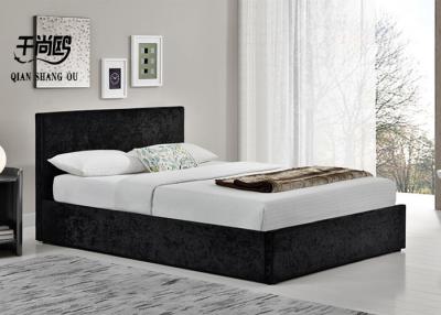 Cina Letto ricoperto velluto contemporaneo, letto singolo tagliuzzato di stoccaggio in vendita